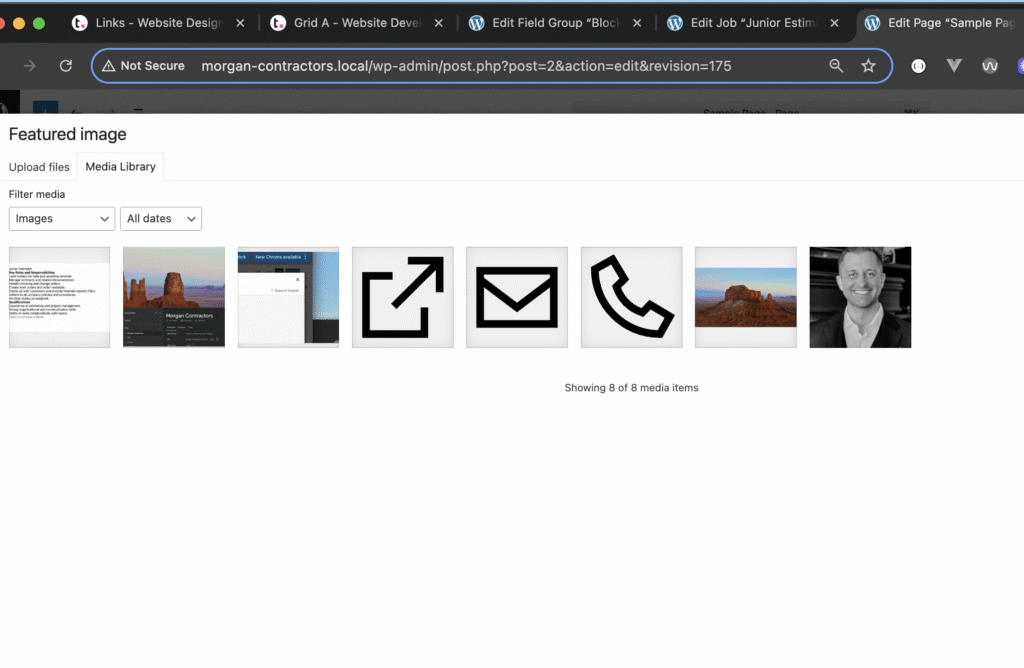 Examples - Clone Template - Morgan Contractors